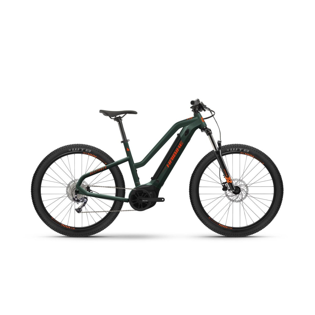 Haibike ALLTRACK 500 Wh E-Mountainbike | Matt Olive/Orange | Yamaha M