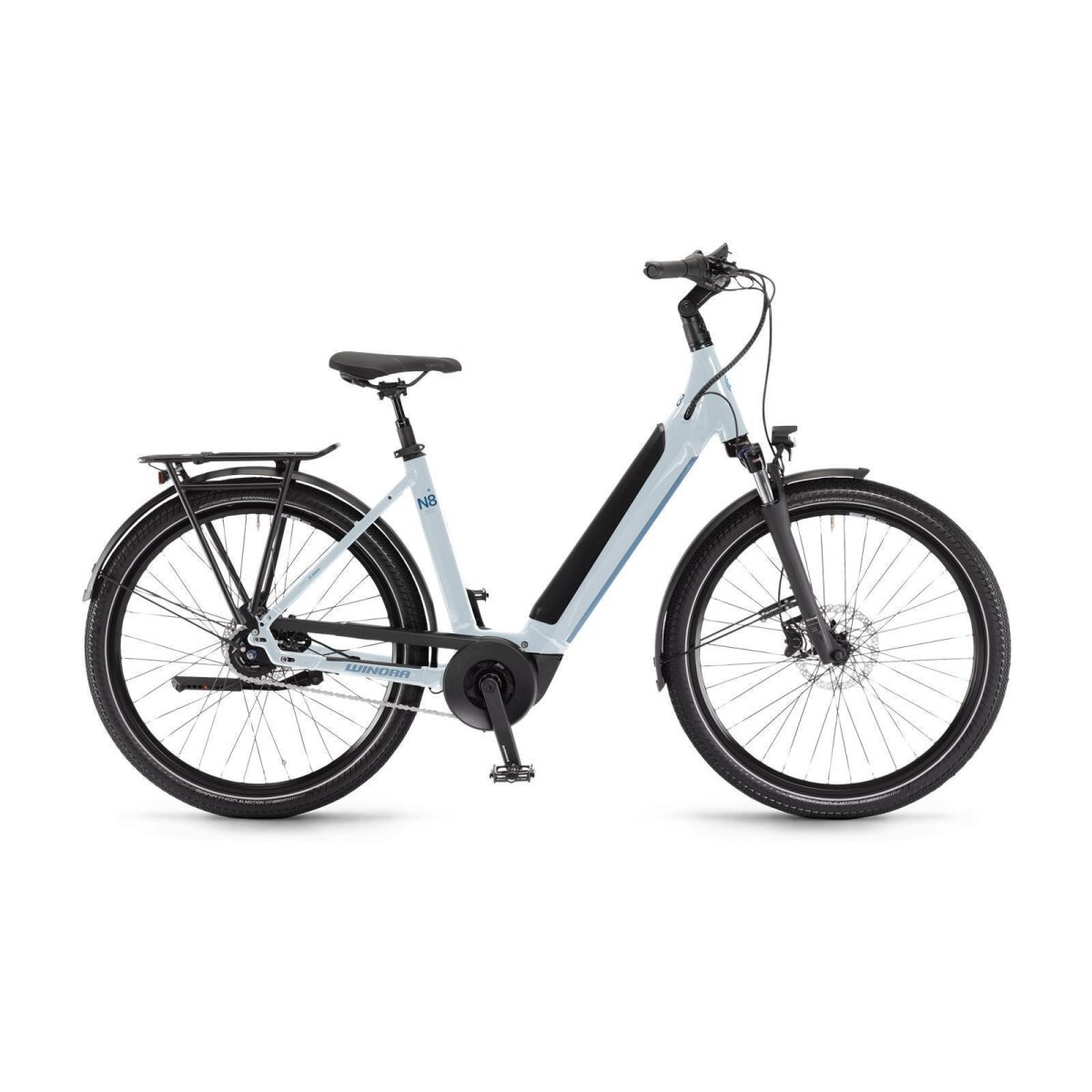 Winora Sinus N8 500Wh Tiefeinsteiger Trekking E-Bike 2025 | Winterwhi