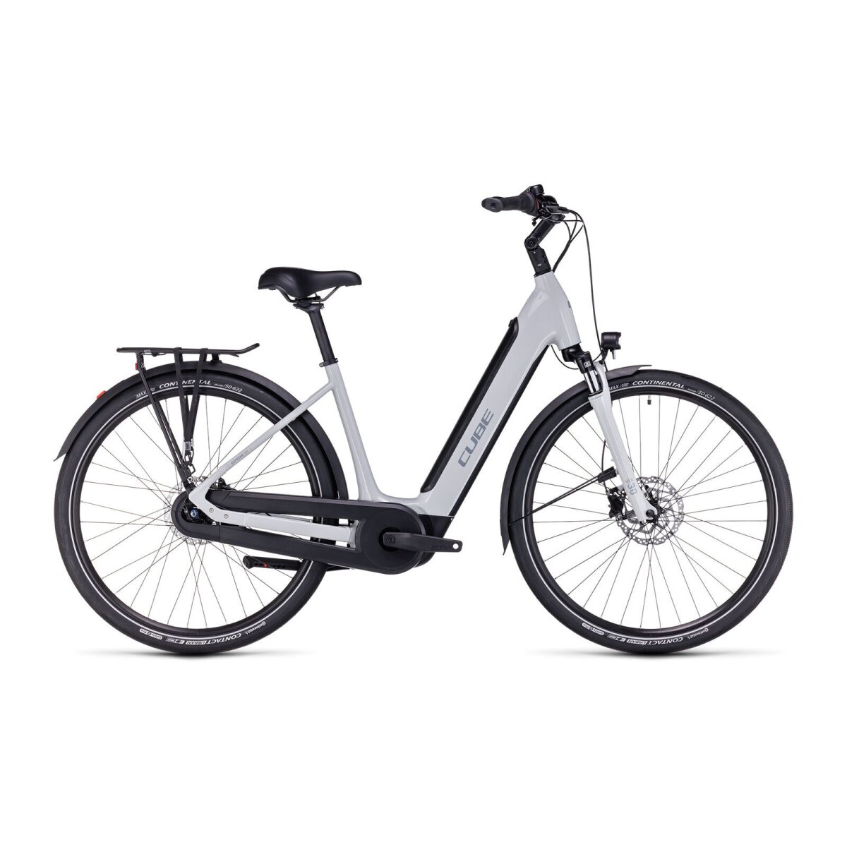 Cube Supreme Hybrid ONE 500 Tiefeinsteiger City E-Bike 2024 | grey´n´